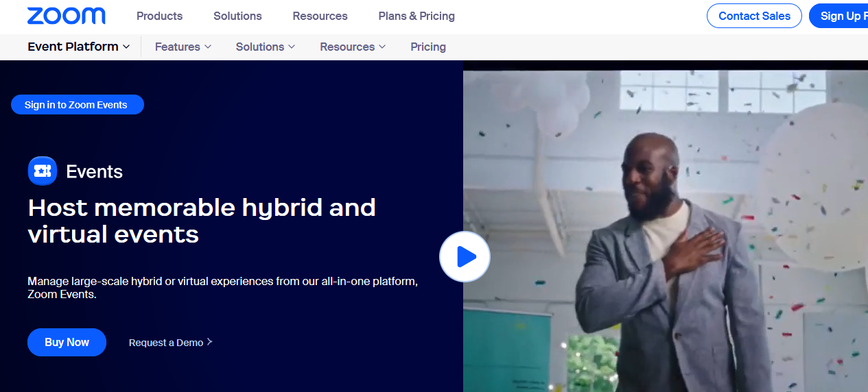 What are Zoom Events & How to Use Them
